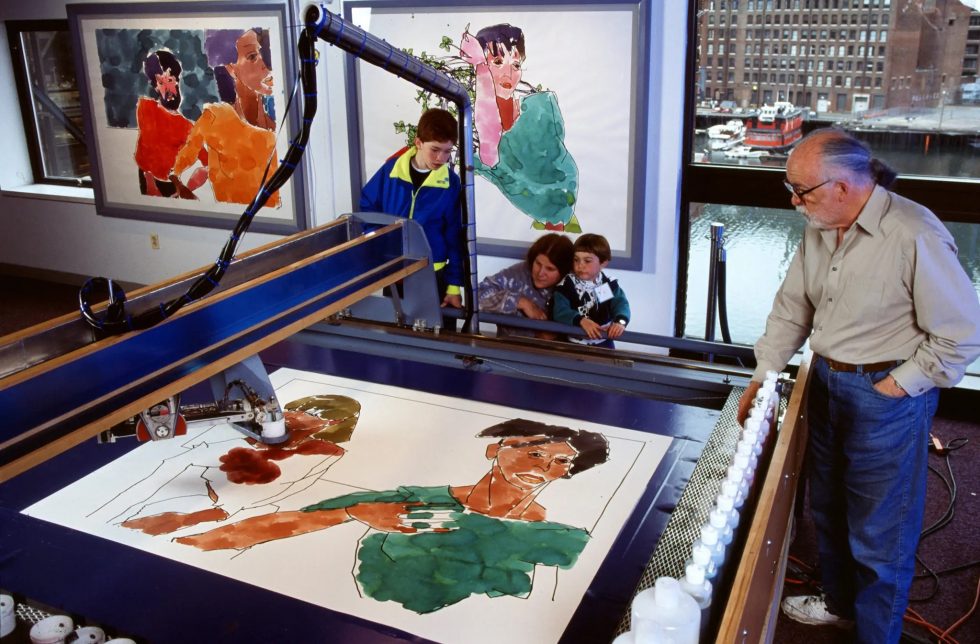 Il padre della AI Art: Harold Cohen e AARON - SpeakART